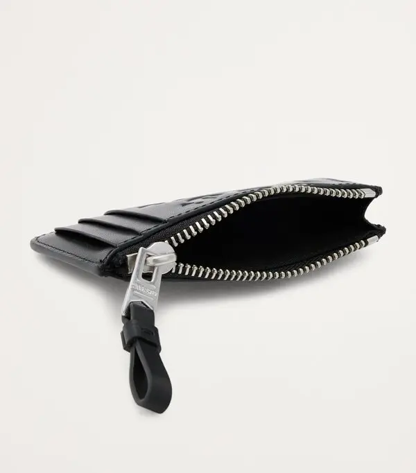 ALLSAINTS Leather Tierra Isamu Card Holder
