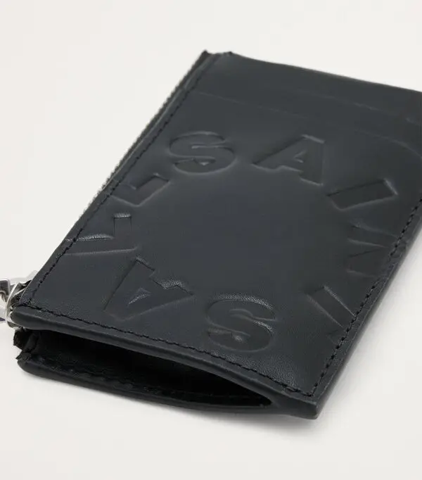 ALLSAINTS Leather Tierra Isamu Card Holder