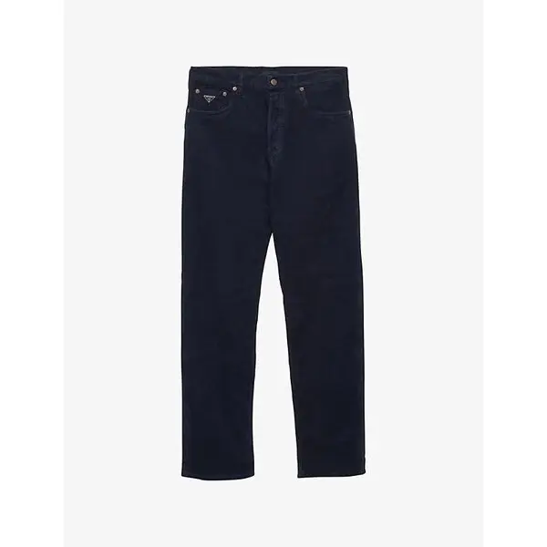 Prada Milano Classic-fit Straight-leg Corduroy Jeans