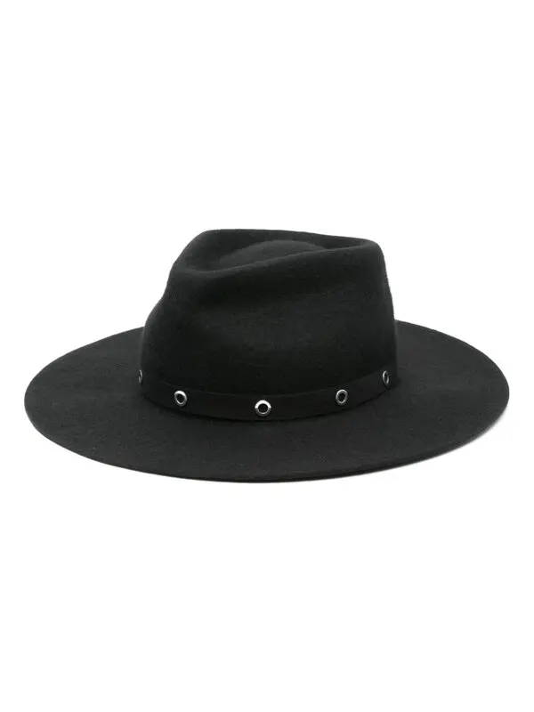 DONDUP Stud-embellished Hat - Black