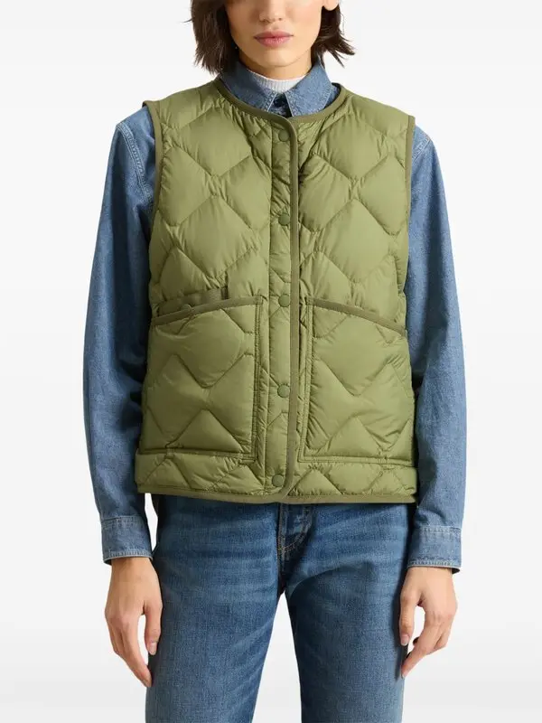Woolrich Heritage Quilted Vest - Green