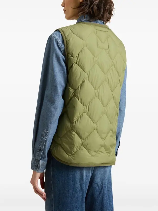 Woolrich Heritage Quilted Vest - Green
