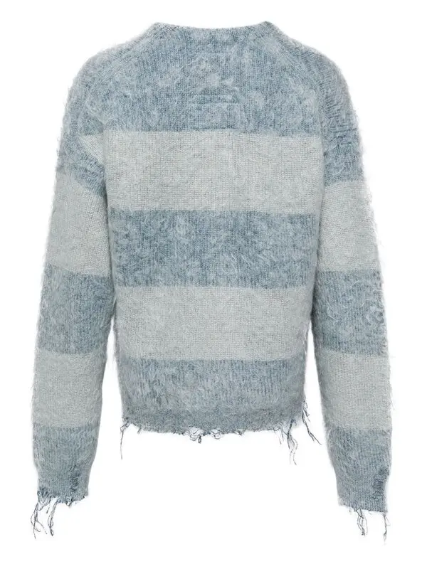 Mihara Yasuhiro Striped Cardigan