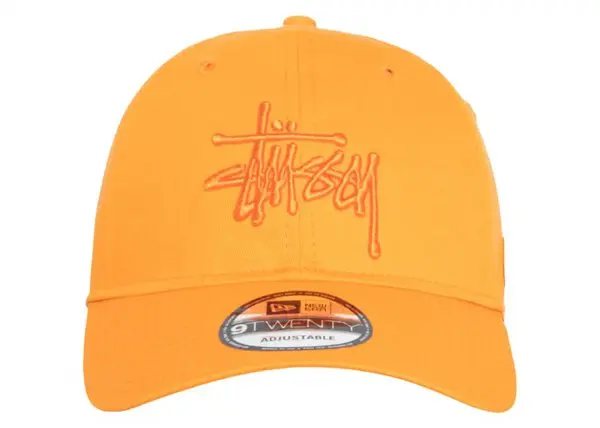 StÜssy New Era 9twenty Basic Strapback - Dim Orange