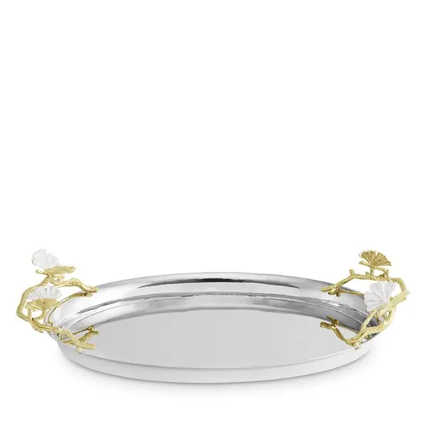 Michael Aram Butterfly Ginkgo Gold Medium Tray - No Color
