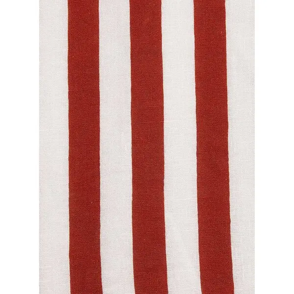 La DoubleJ Riviera Linen Placemats, Set Of 2 - Mattone