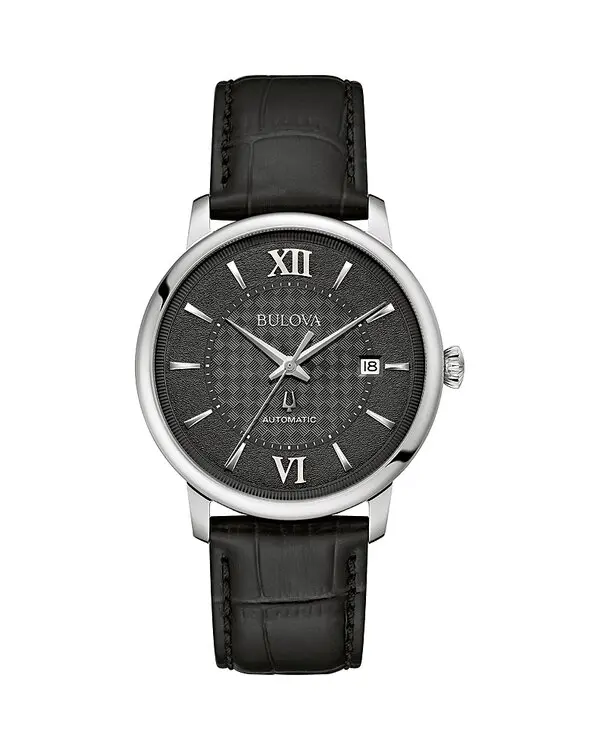 Bulova Classic Hudson 39mm Watch - Black