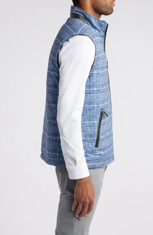 Johnston & Murphy Upton Quilted Reversible Vest - Navy