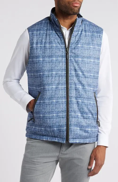 Johnston & Murphy Upton Quilted Reversible Vest - Navy