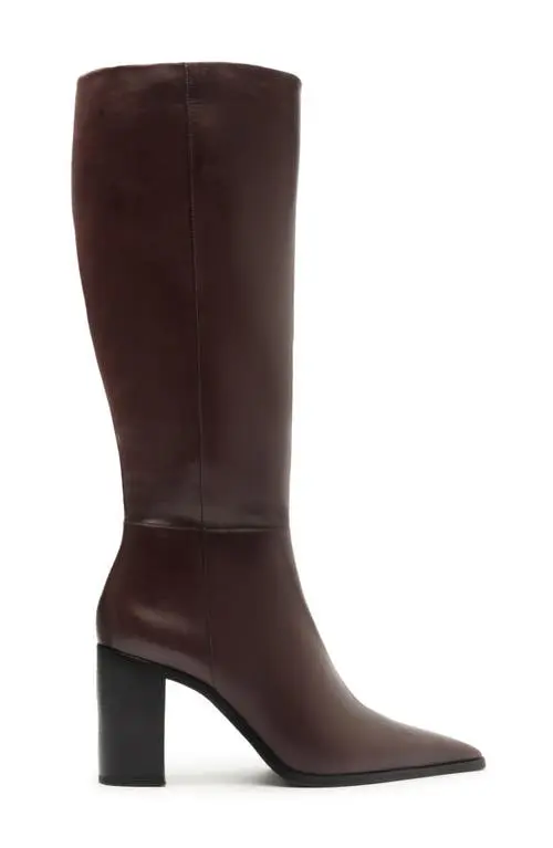 Schutz Mikki Knee High Boots - Brown