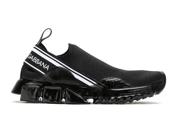 Dolce & Gabbana Sorrento Slip-on Sneakers - Black/white
