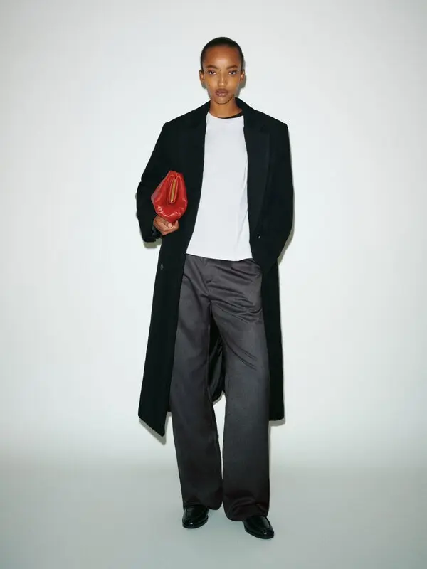 REFORMATION Lucas Coat - Black
