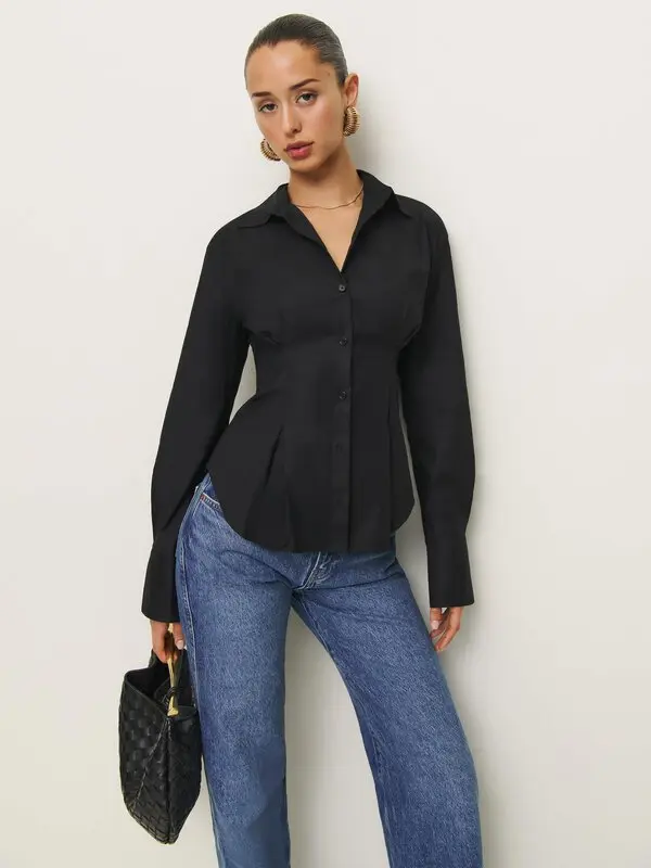 REFORMATION Becker Shirt
