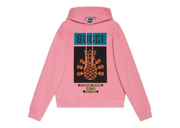 Gucci Printed Pullover Hoodie