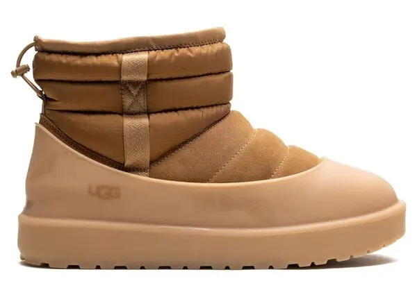 UGG Classic Mini Weather Pull-on Boots - Chestnut