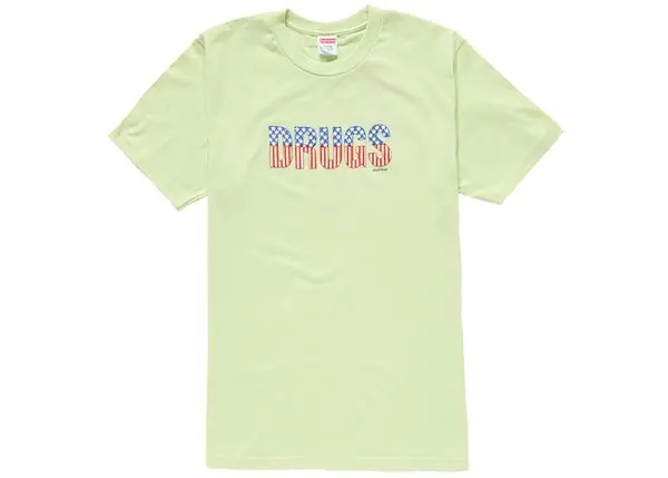 Supreme Drugs Tee Shirt - Pale Mint