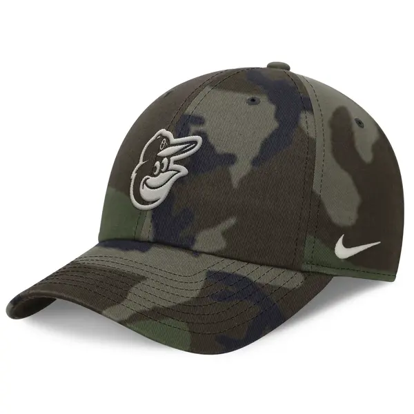 Nike Baltimore Orioles Camo Club Mlb Adjustable Hat