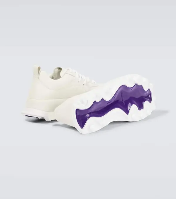 JIL SANDER Semanado Leather Sneakers