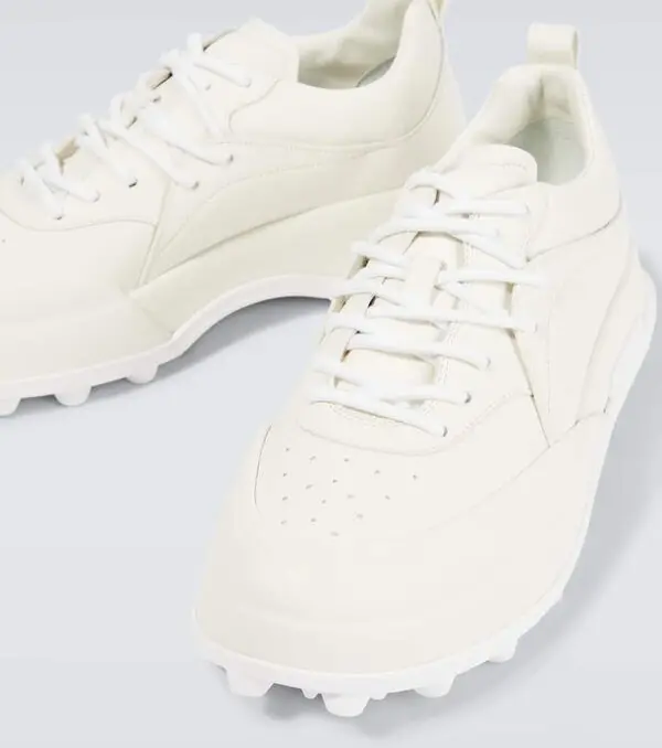 JIL SANDER Semanado Leather Sneakers