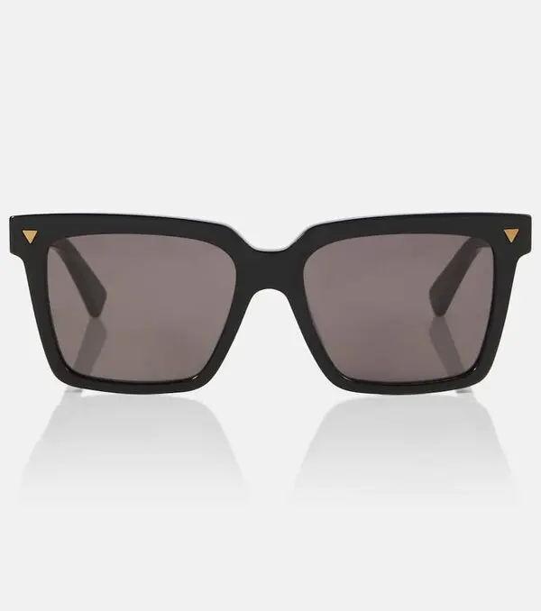 Bottega Veneta Soft Square Sunglasses - Black