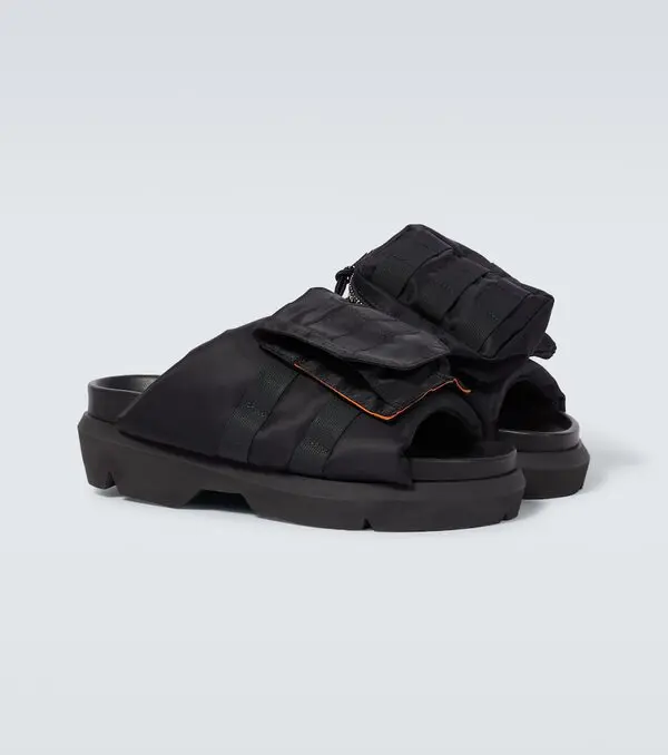 Sacai Pockets Slides