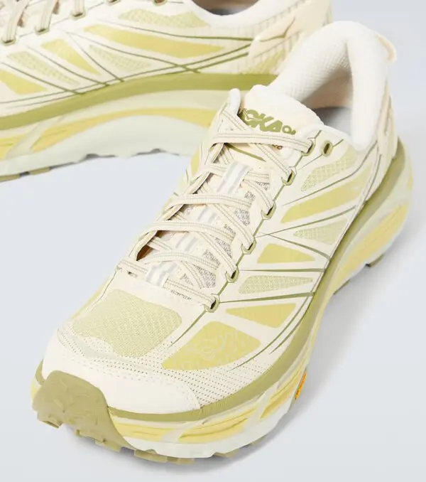 Hoka One One Mafate Speed 2 Lace-up Sneakers - White