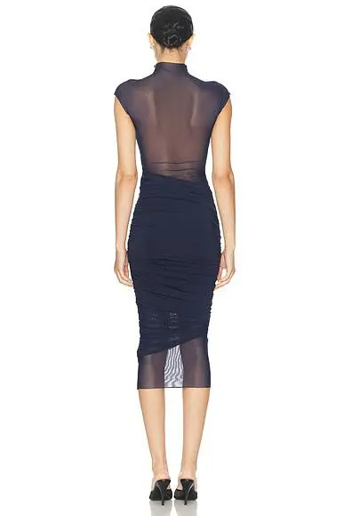 SEROYA Tabitha Midi Dress - Sapphire