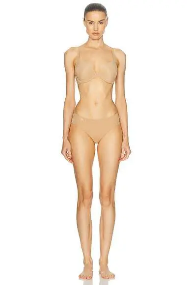 Wolford Pure Brazilian Panty - Fairly Light