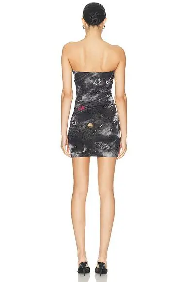 Moschino Strapless Mini Dress