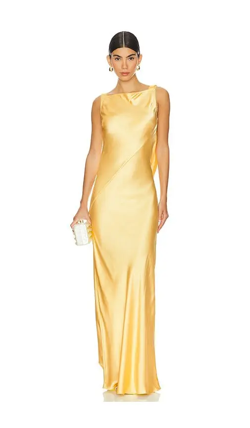 Anna October Anjea Maxi Dress - Yellow | Editorialist