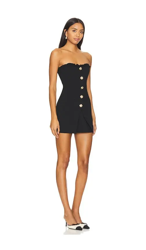 Majorelle Brooke Mini Dress - Black