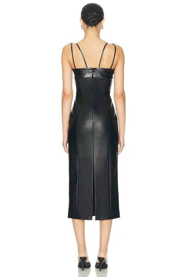 rta leather dress Fashion Rta Leather Dress Raven Vegan Leather Dress XS Deep Purple