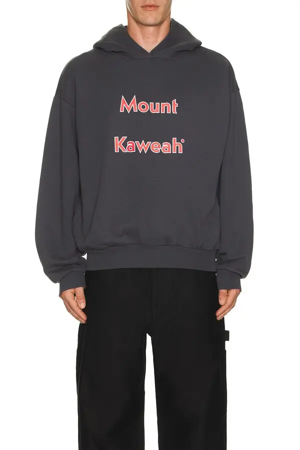 DISTRICT VISION California Cotton Hoodie - Washed Navy