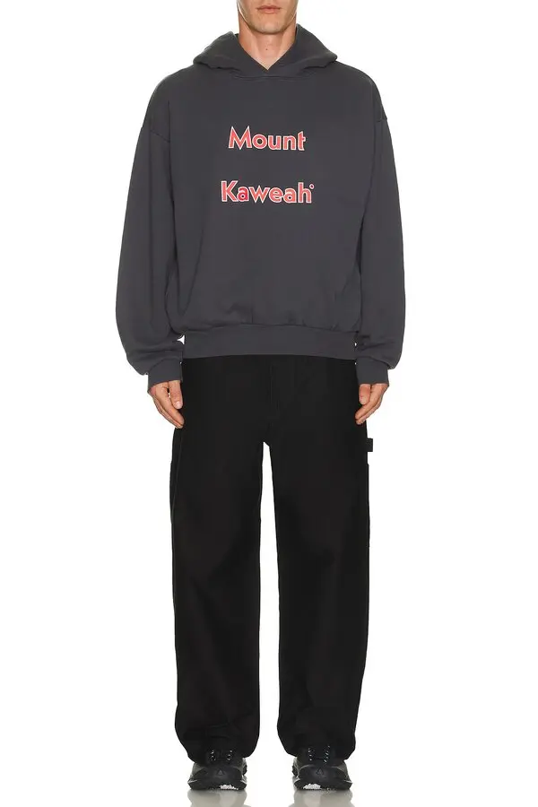 DISTRICT VISION California Cotton Hoodie - Washed Navy