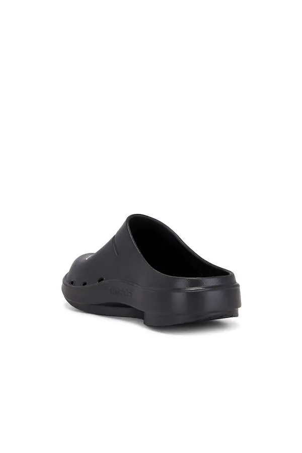 Takahiromiyashita Thesoloist. X Oofos Clog In Black - 25% Off