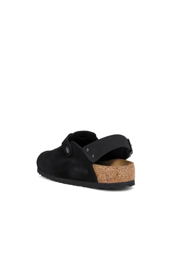 BIRKENSTOCK Tokio Slip-on Clogs - Black