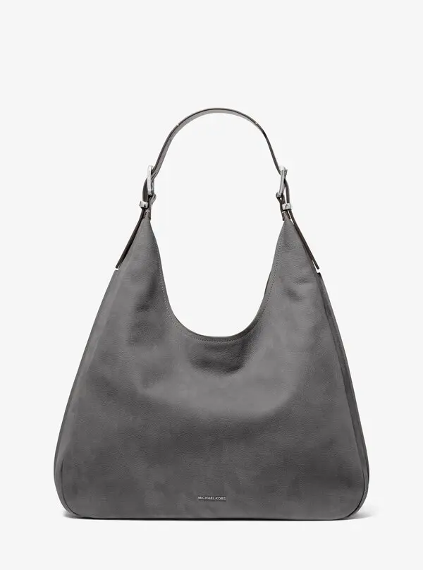 Michael Kors Nolita Hobo Shoulder Bag - Grey