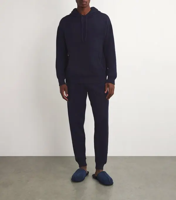 Harrods Cashmere Sweatpants - Navy