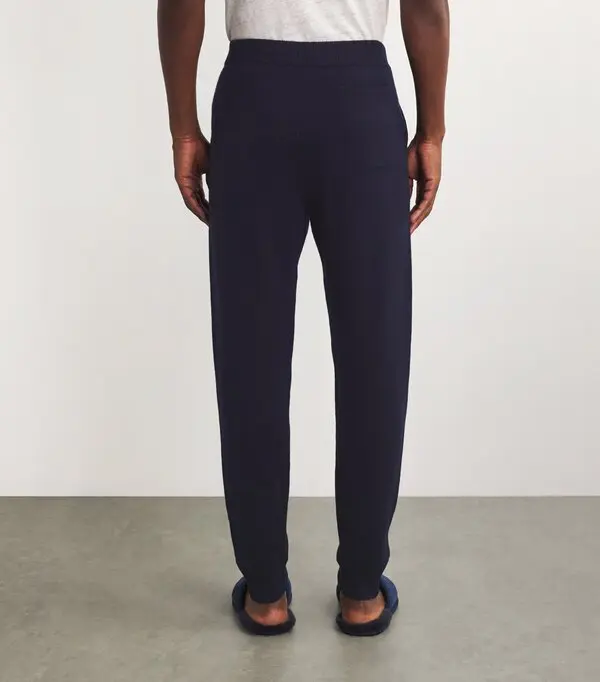 Harrods Cashmere Sweatpants - Navy