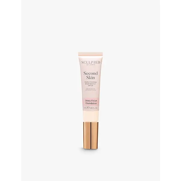 SCULPTED BY AIMEE Second Skin Dewy Foundation 32ml - Blanc 0.5