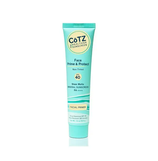 COTZ SKINCARE Face Prime & Protect Spf 40 Non-tinted - Turquoise,aqua