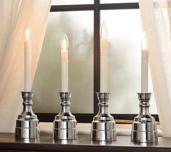 BETHLEHEM LIGHTS Premium Cordless Window Candles - One-color