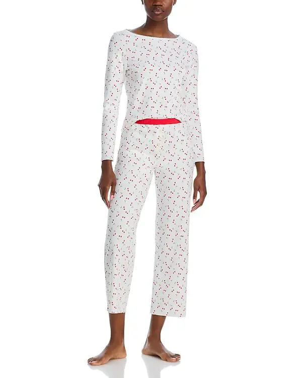 COZYLAND Ellie Pajama Set - Cherry Cream Pie