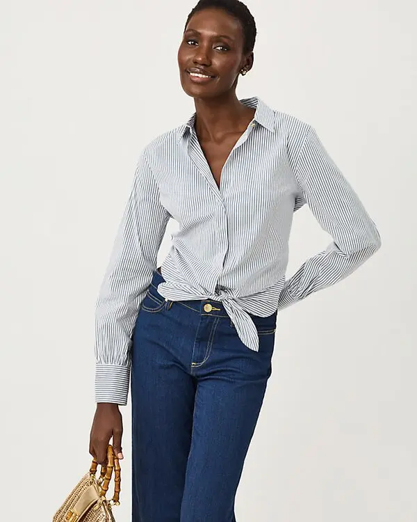 Lilly Pulitzer® Tie Lilly Shirt - Navy