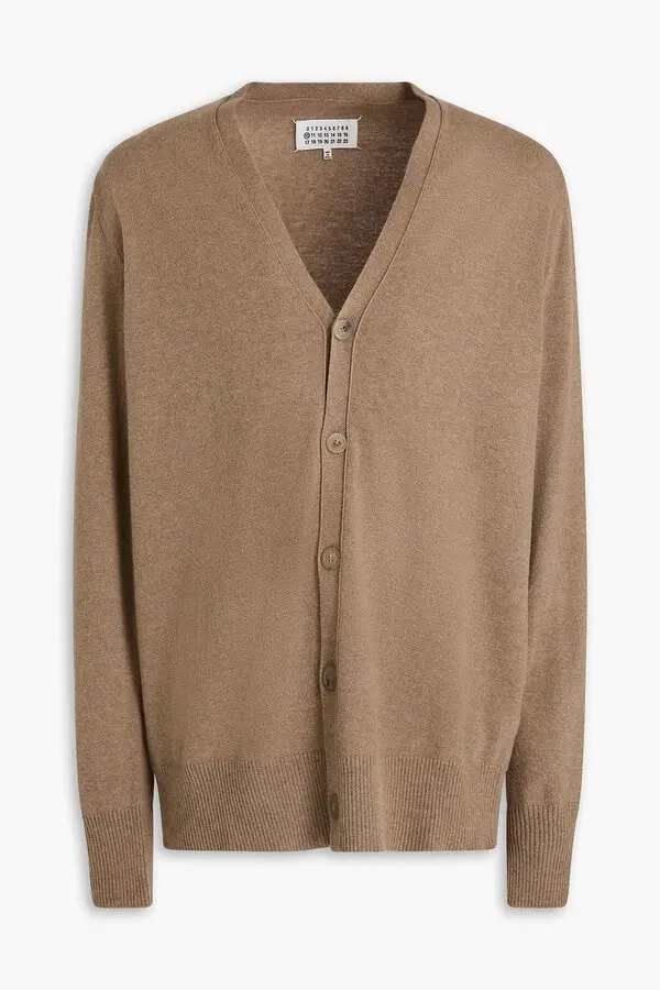 MAISON MARGIELA Wool Cardigan - Sand