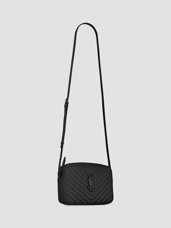 Saint Laurent Lou Shoulder Bag In Quilted Leather