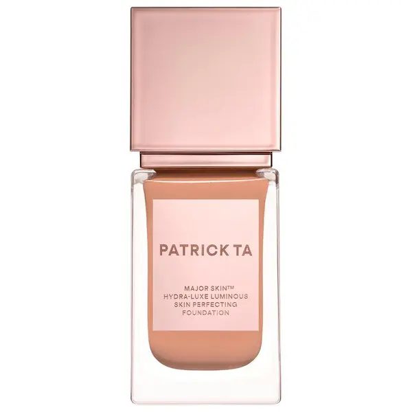Patrick Ta Major Skin Hydra-luxe Luminous Skin Perfecting Foundation For Natural Glow - 12 Peach