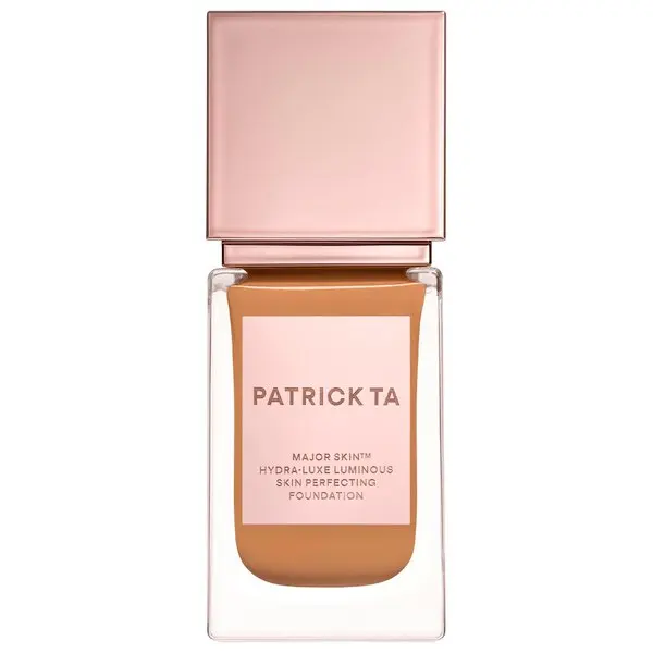 Patrick Ta Major Skin Hydra-luxe Luminous Skin Perfecting Foundation For Natural Glow - 17 Golden Peach