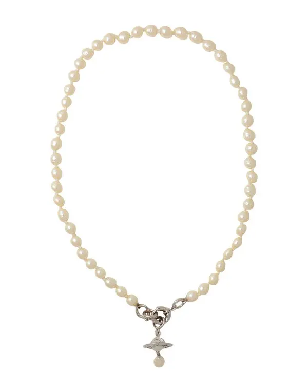 VIVIENNE WESTWOOD Aleksa Brass And Glass Necklace