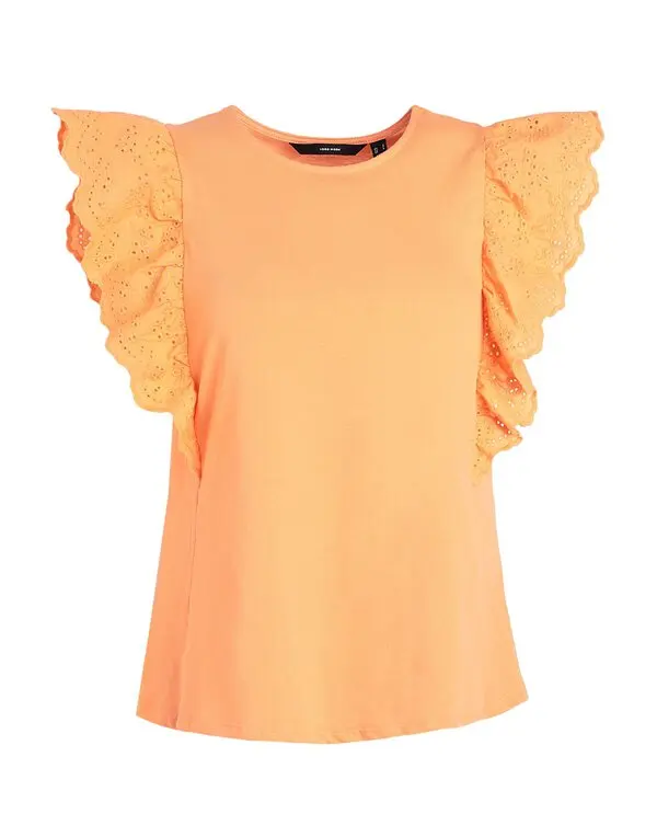 Vero Moda Organic Cotton Top - Mandarin